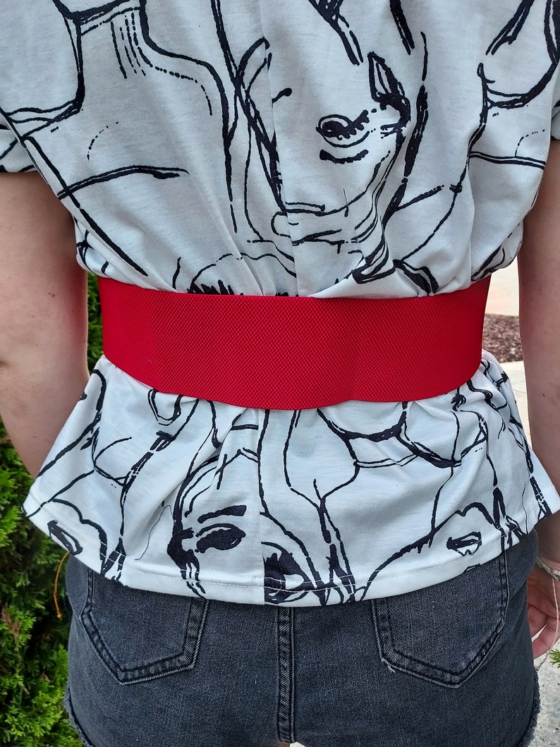 Retro 80s Style Belt - Etsy