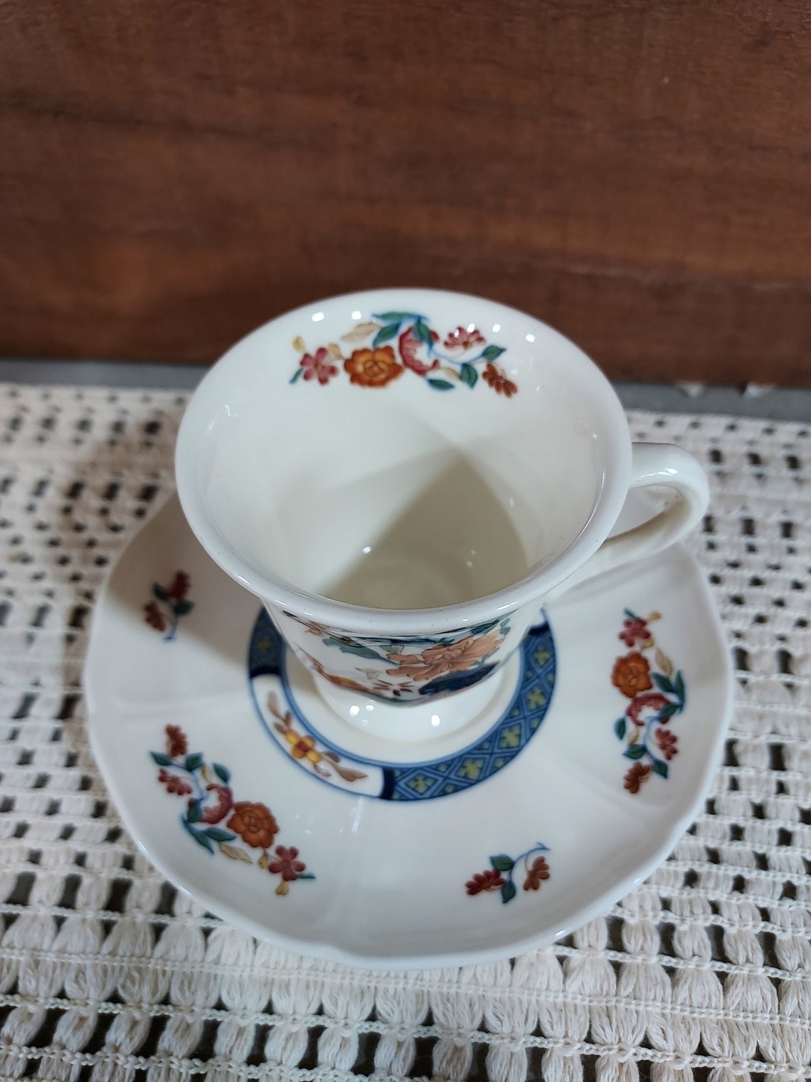 Wedgwood Chinese Teal Mini Tea Cup Set - Etsy