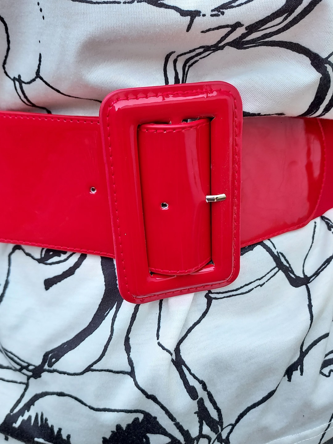 Retro 80s Style Belt - Etsy