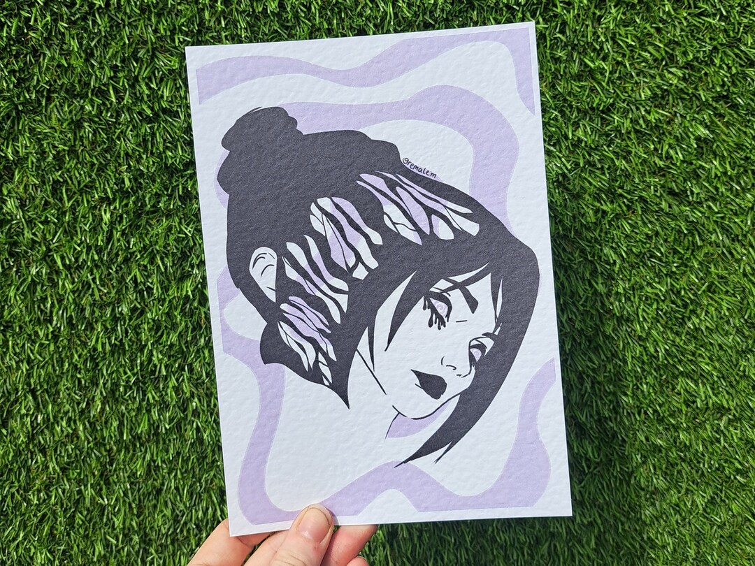 Swirly Girly With Her Face Falling off Art Print - Etsy
