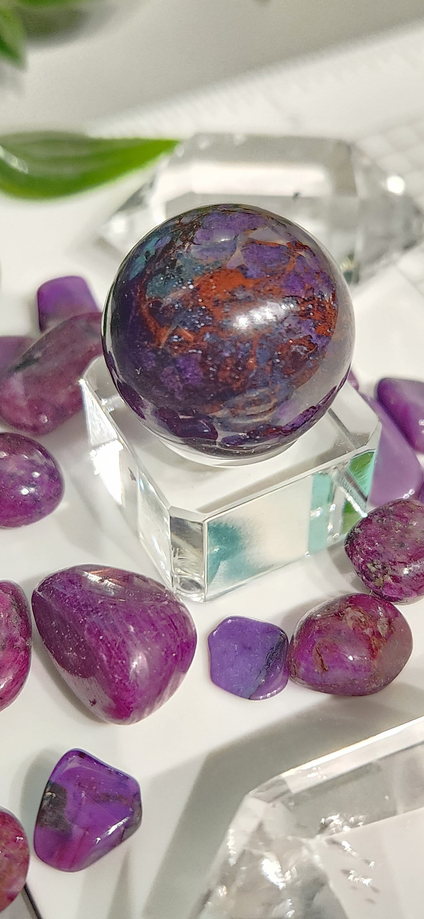 Sugilite Sphere, Sugilite Stone, Sugilite Crystal, Natural Sugilite for ...