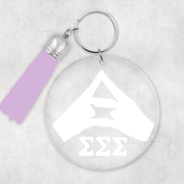 Sigma Keychain - Etsy
