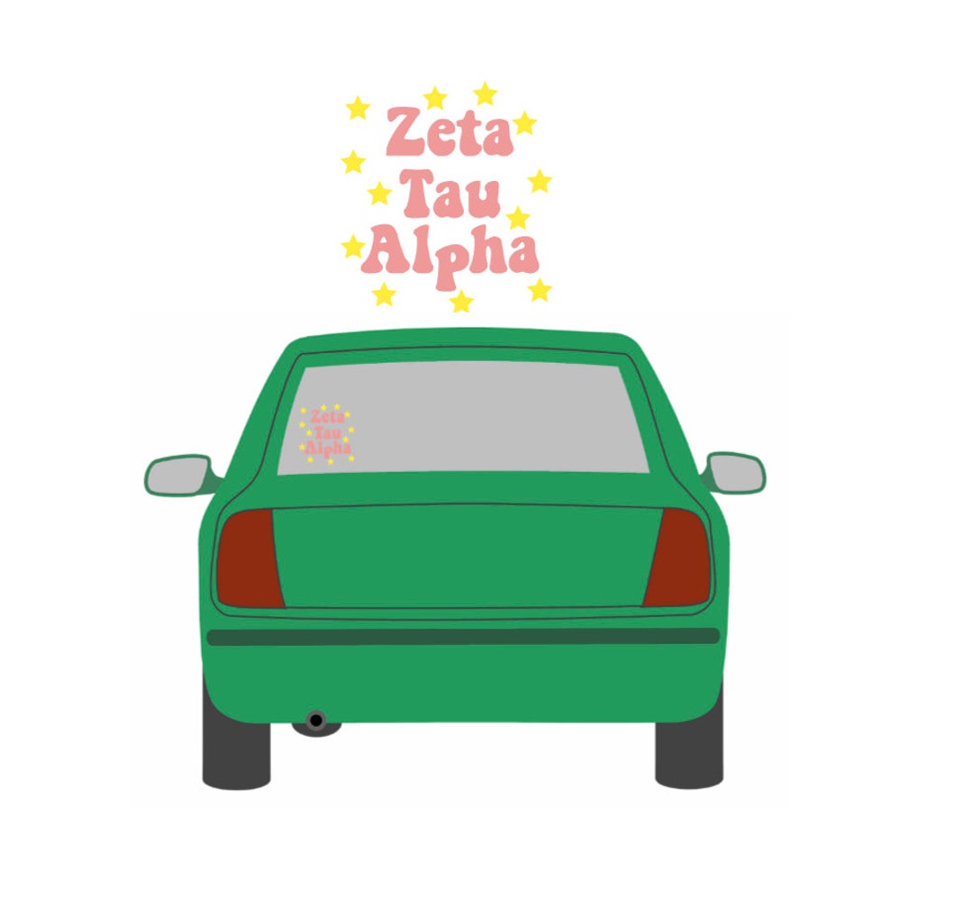 Sorority Sticker Zeta Tau Alpha Zeta Tau Alpha Sticker Zeta Tau Alpha ...