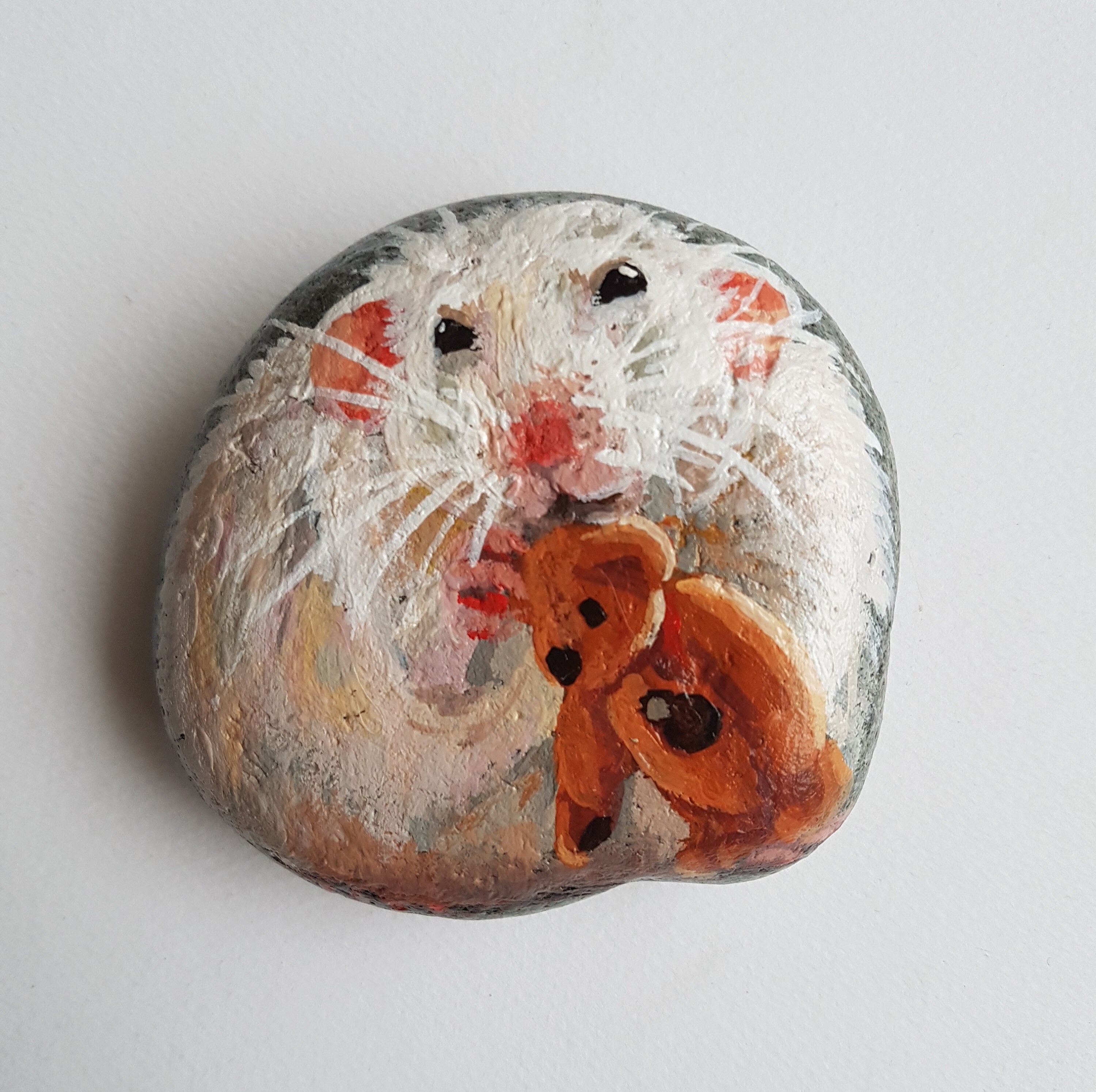 Rat Painting Painted Kindness Rocks Animals Hand Painted Mouse | Etsy