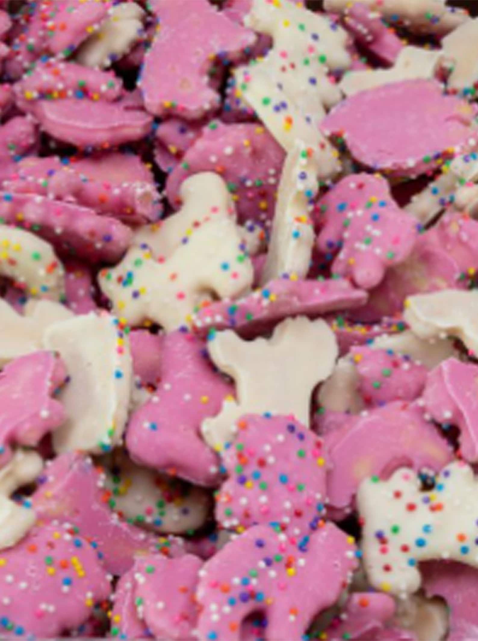 Animal Crackers – Pink and White Yogurt Covered, Popular Ice Cream ...
