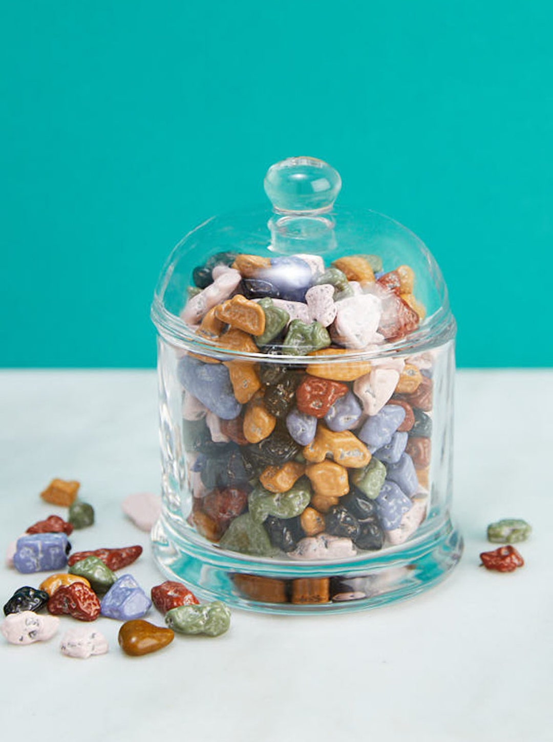 Chocolate Rocks, Unique and Popular Ice Cream Toppings, Realistic Shape ...