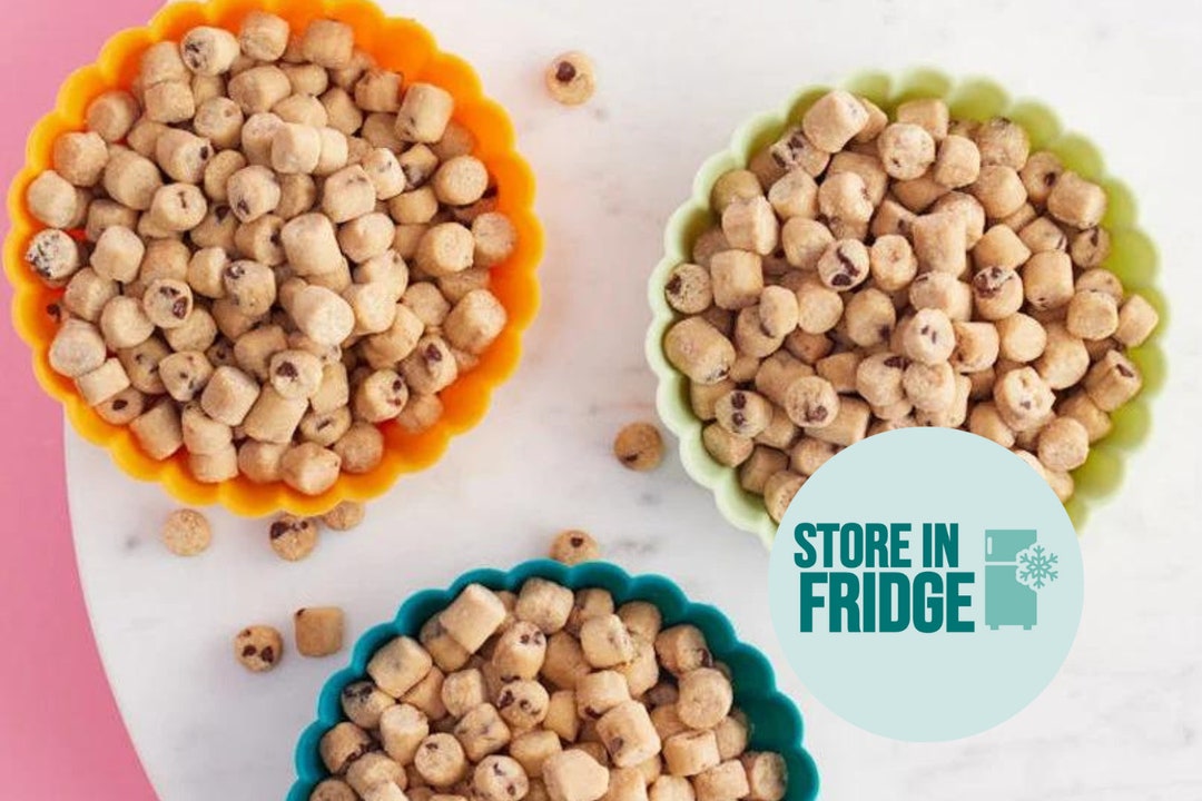 Shelf Stable Chocolate Chip Cookie Dough, Bite-sized Pieces, Popular ...