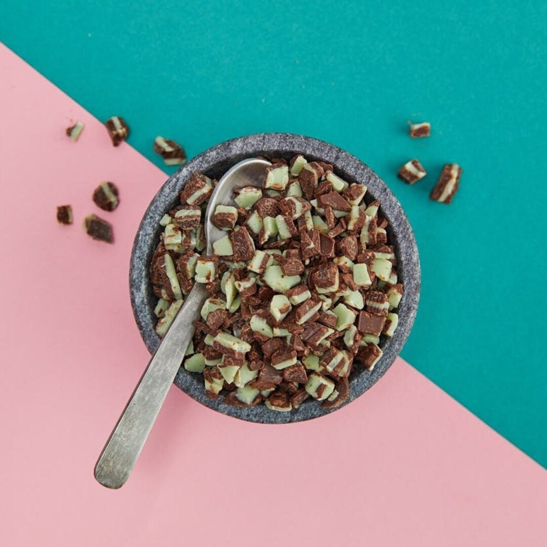 Chopped Andes Mints 1 Lb. – Mint Chocolate Pieces for Baking, Dessert ...