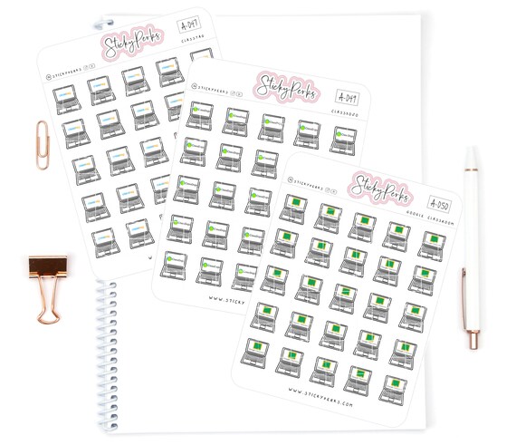 class dojo Doodles zoom Computer Sticker google classroom back to ...