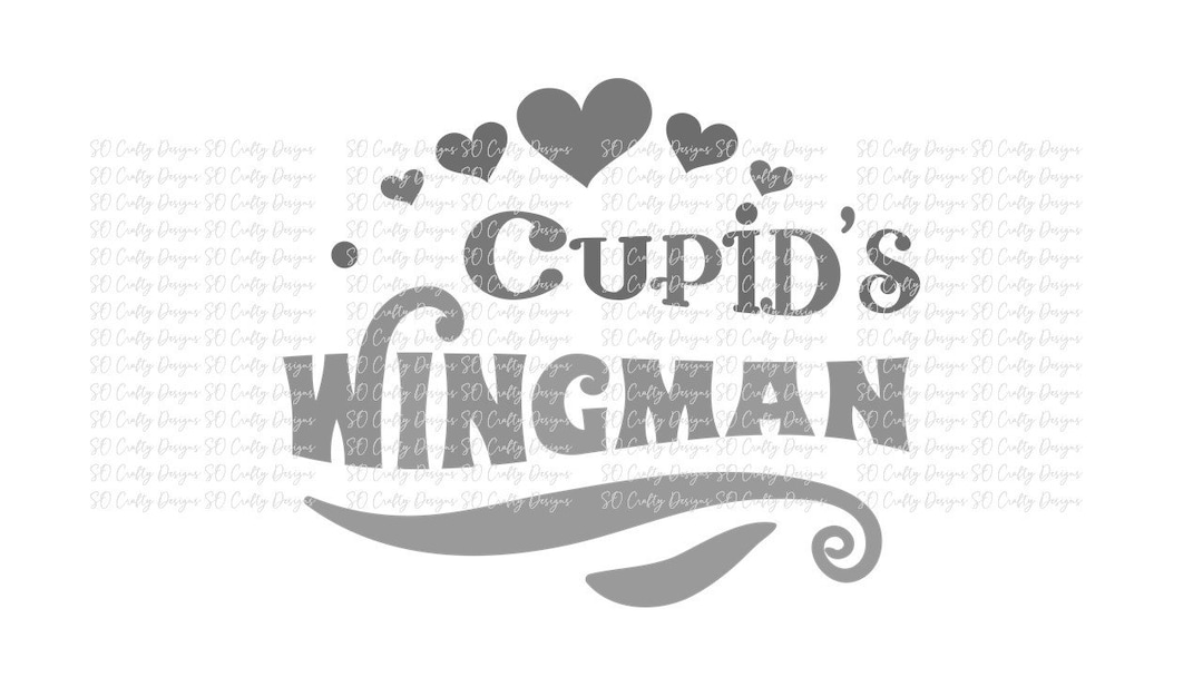 Cupid's Wingman SVG, JPG - Etsy