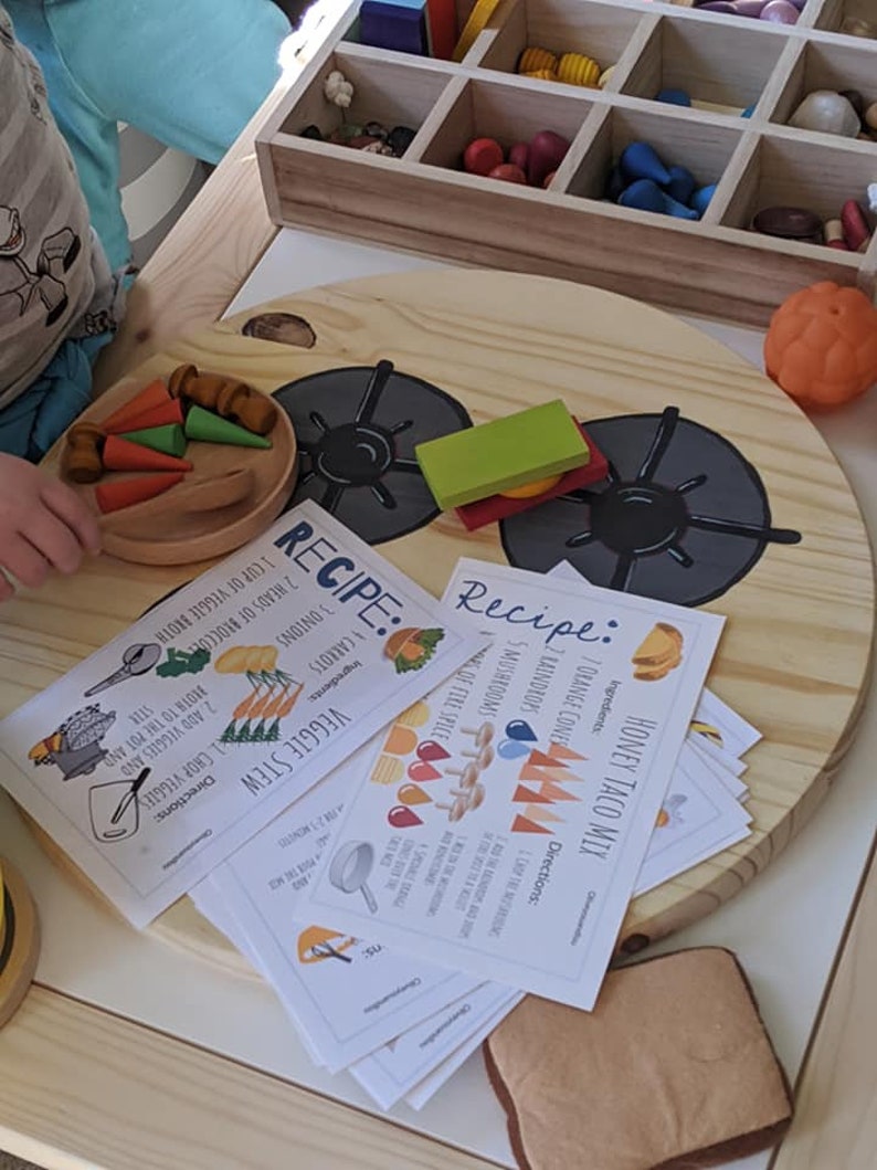 Loose Parts Play Recipe Cards - Etsy