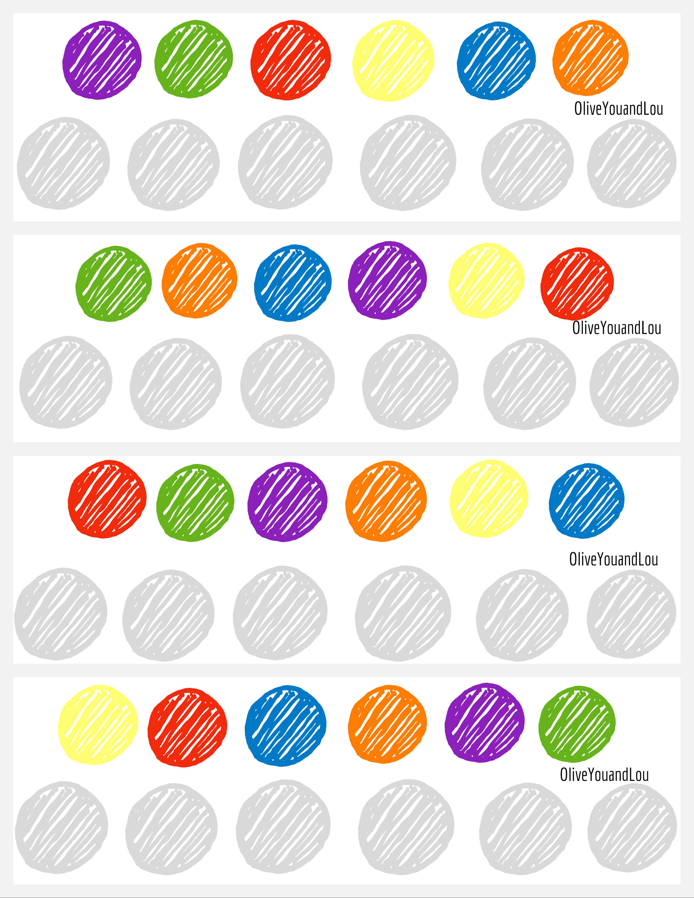 Rainbow Friends PDF Activity Cards - Etsy