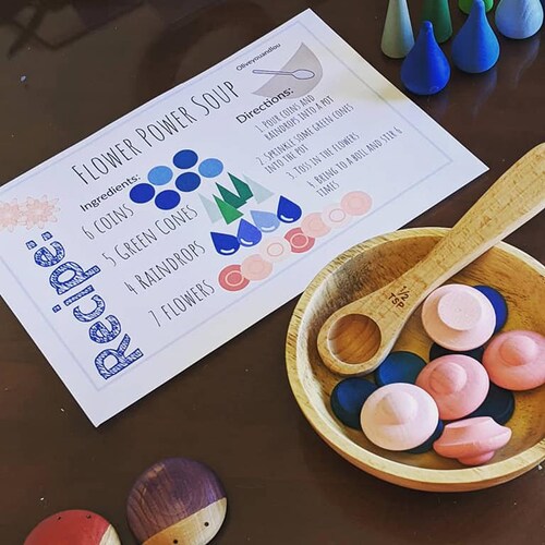 Mandala Recipe Cards / HOLIDAY DINNER / Waldorf Recipes / | Etsy