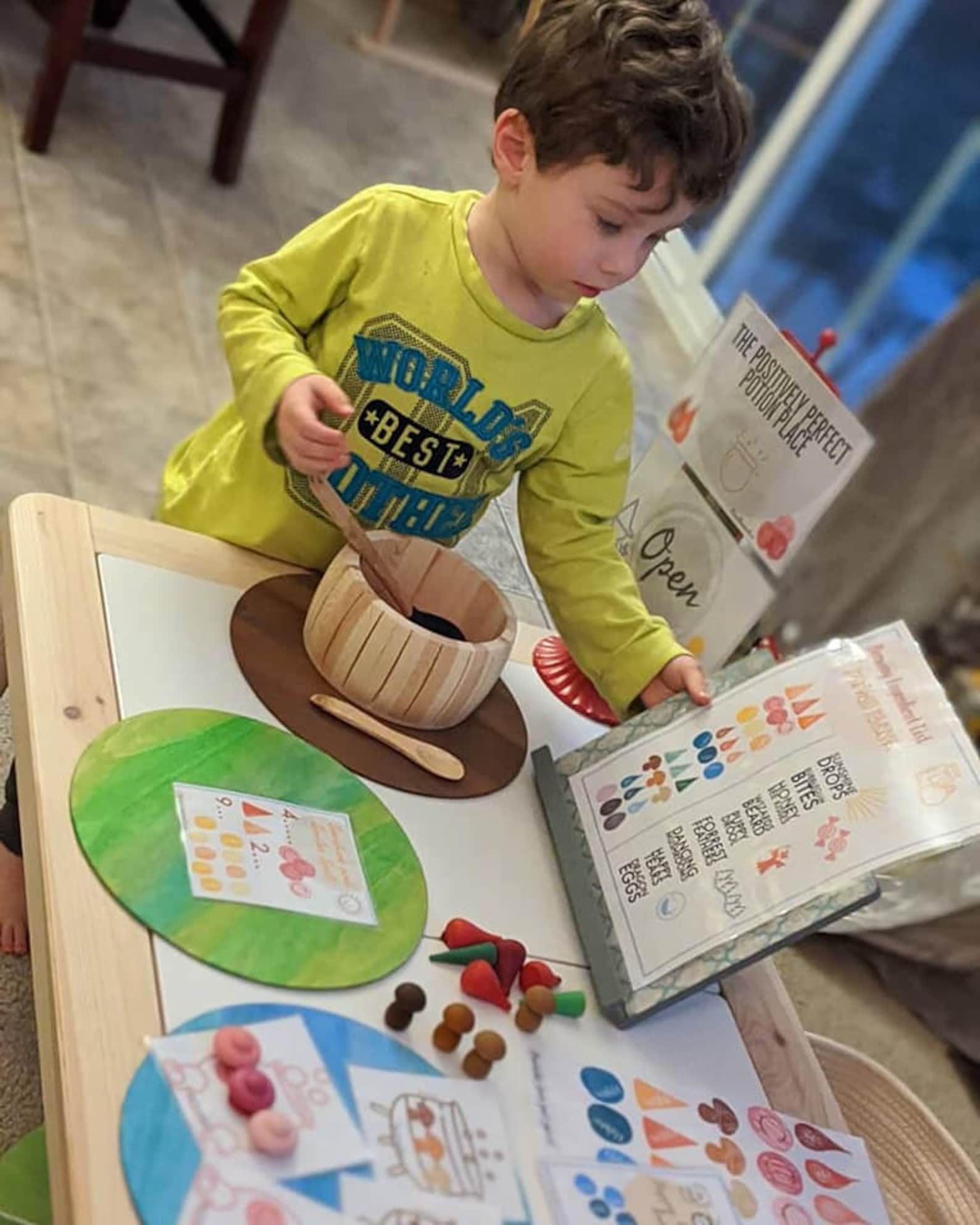 Potion Making Dramatic Play Printable Cards - Etsy