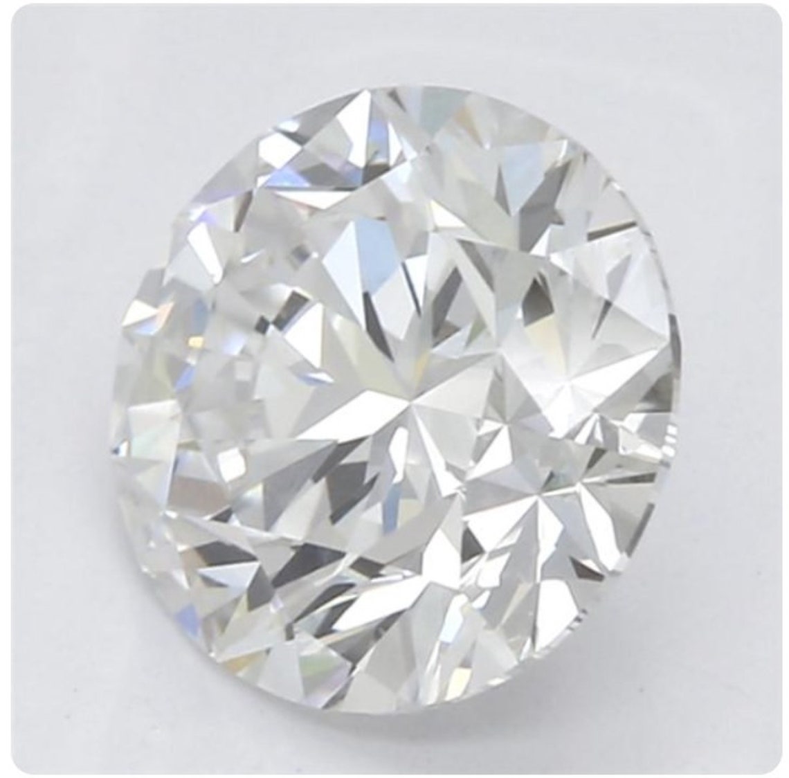 1 CT Loose Diamond Lab Grown VS1 E Color Ideal Cut - Etsy