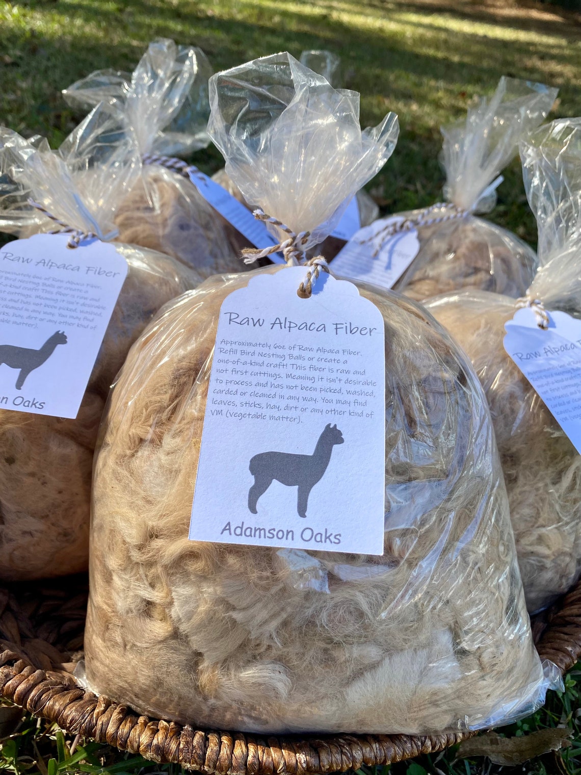 100% Raw Alpaca Fiber 6oz - Etsy