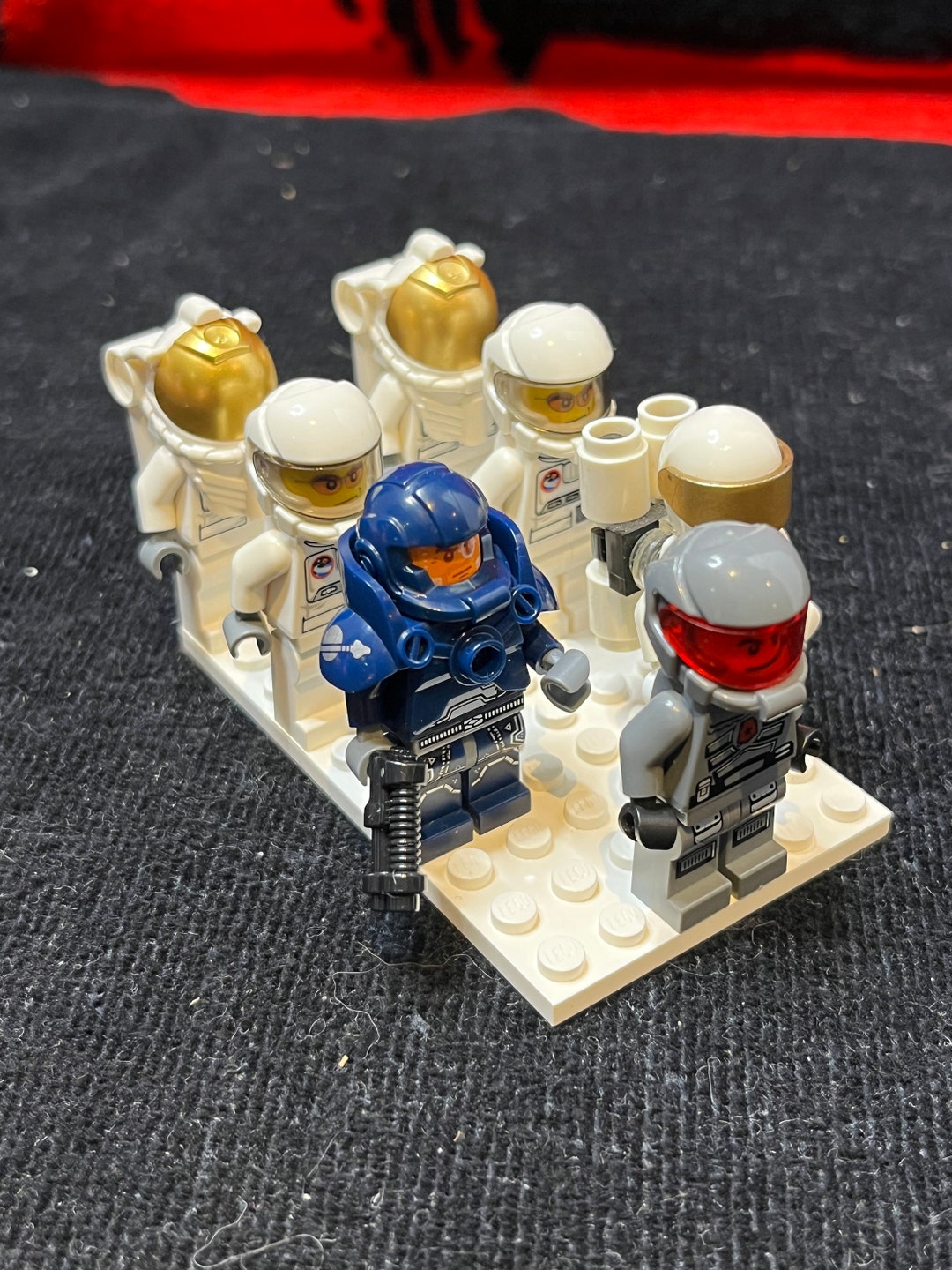 Lego Space Minifig Lot. 7 Figs. Good Used Condition. - Etsy