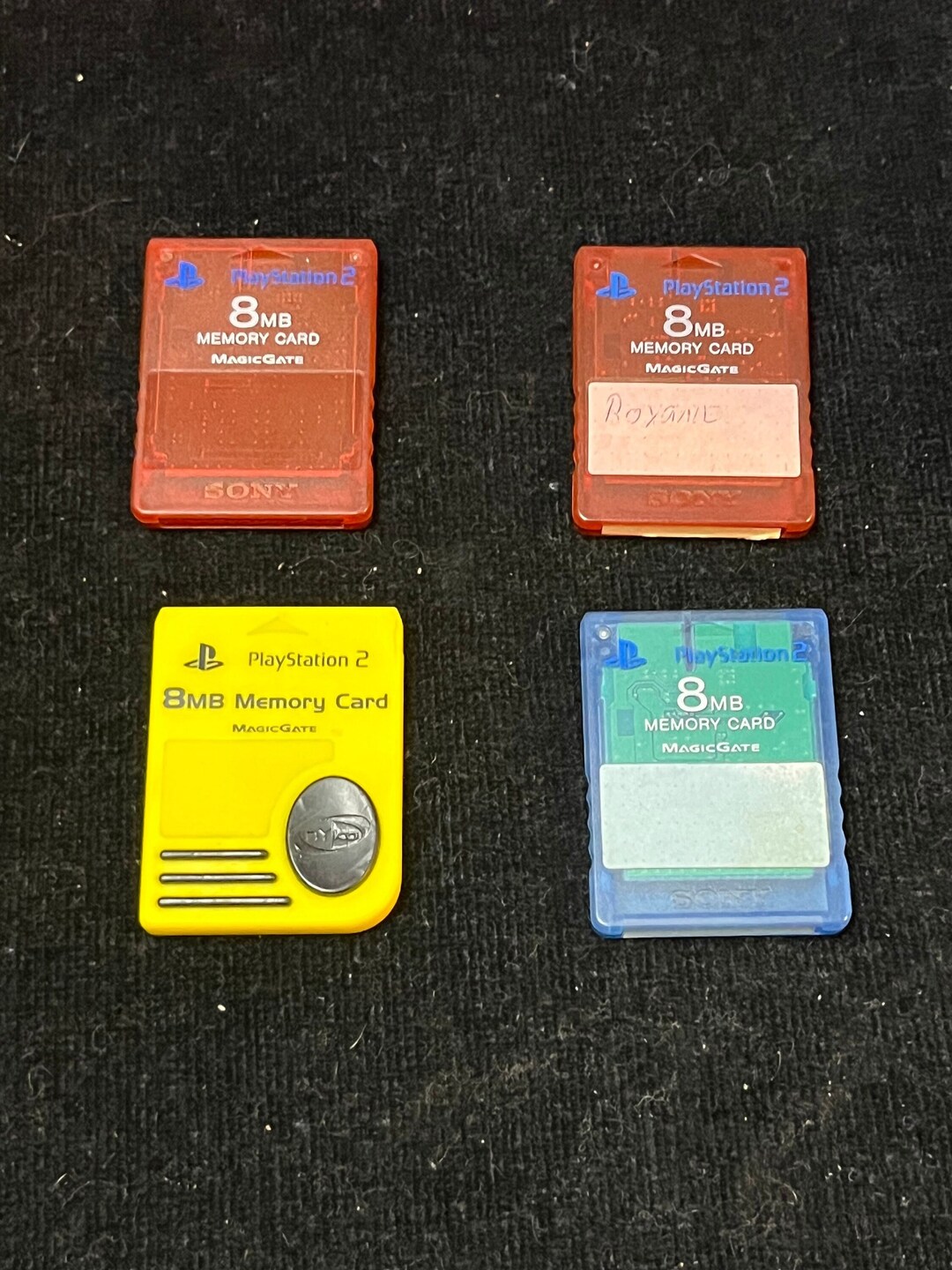 Playstation 2 Memory Cards. Magic Gate. Lot of 4. Fully - Etsy