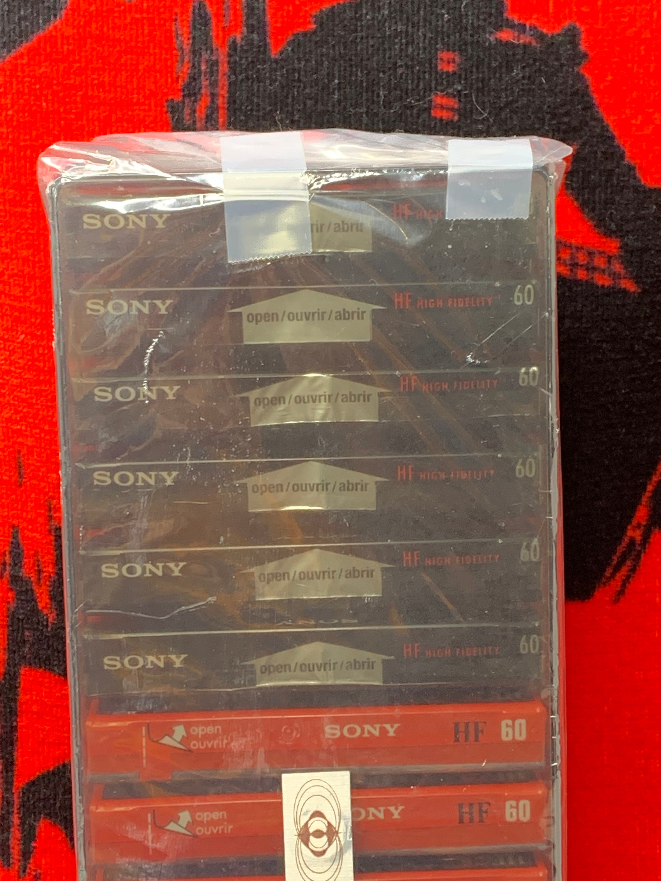 Sony Blank Cassette Tapes With Holder. - Etsy