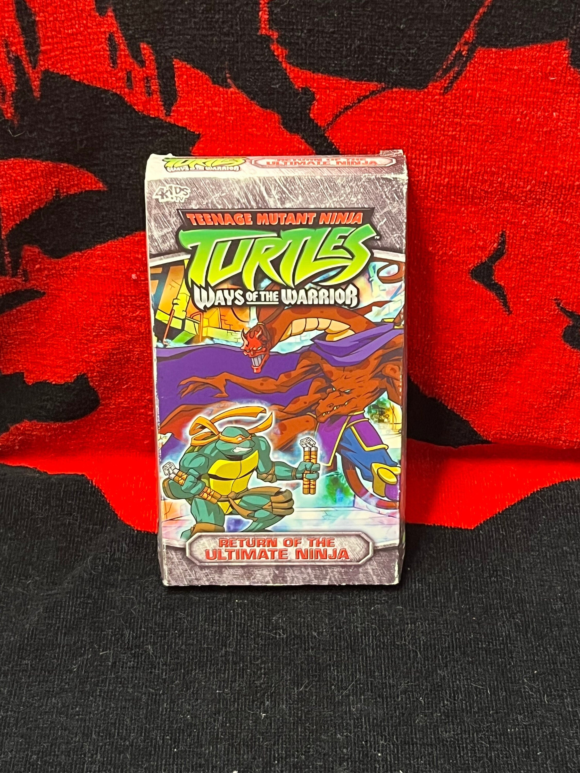 Teenage Mutant Ninja Turtles VHS. Ways of the Warrior. Return - Etsy Canada