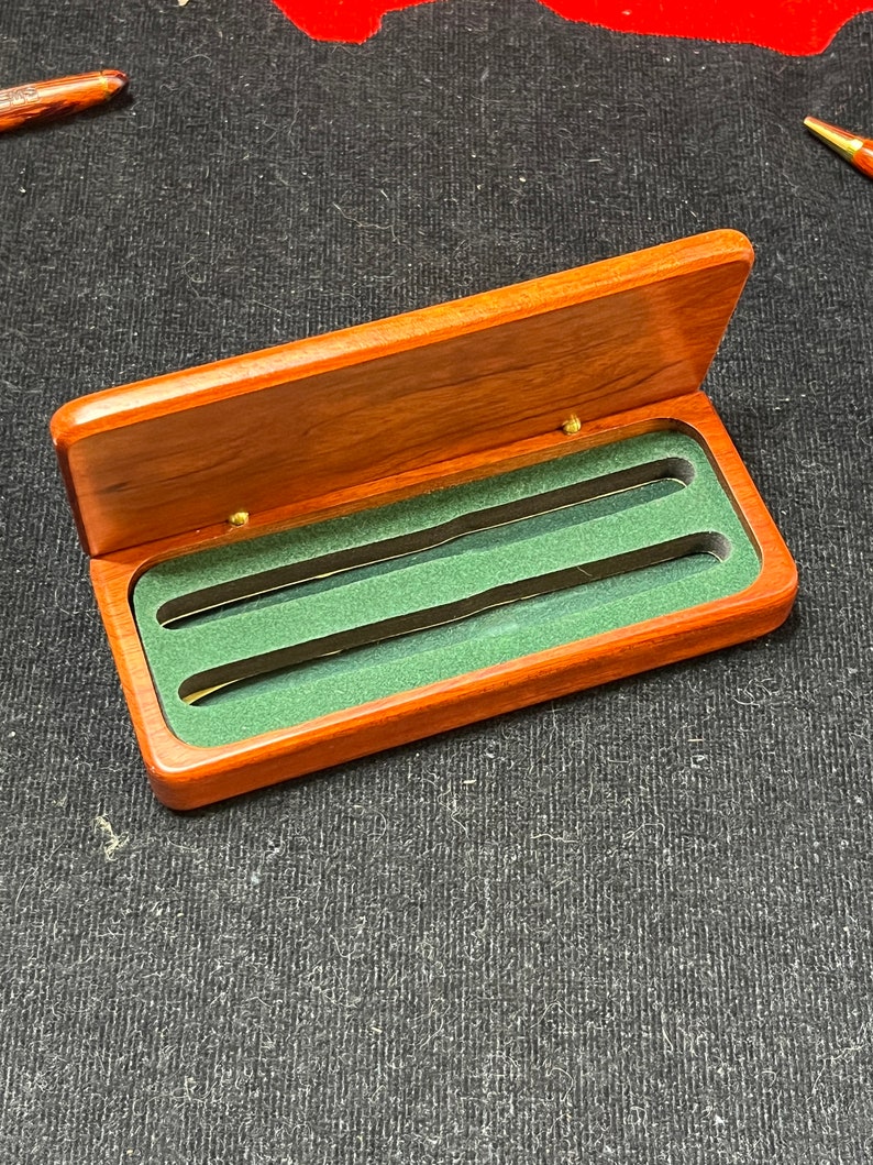 Pen and Letter Opener Set in Wooden Case. Good Condition. - Etsy