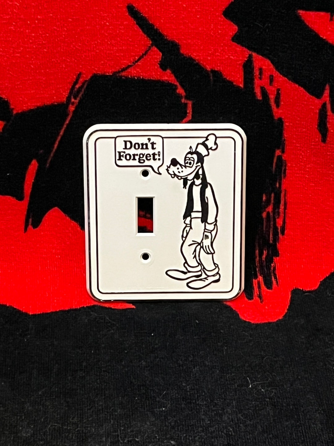 Vintage Goofy Light Switch Cover. Irwin Toys. Made in - Etsy