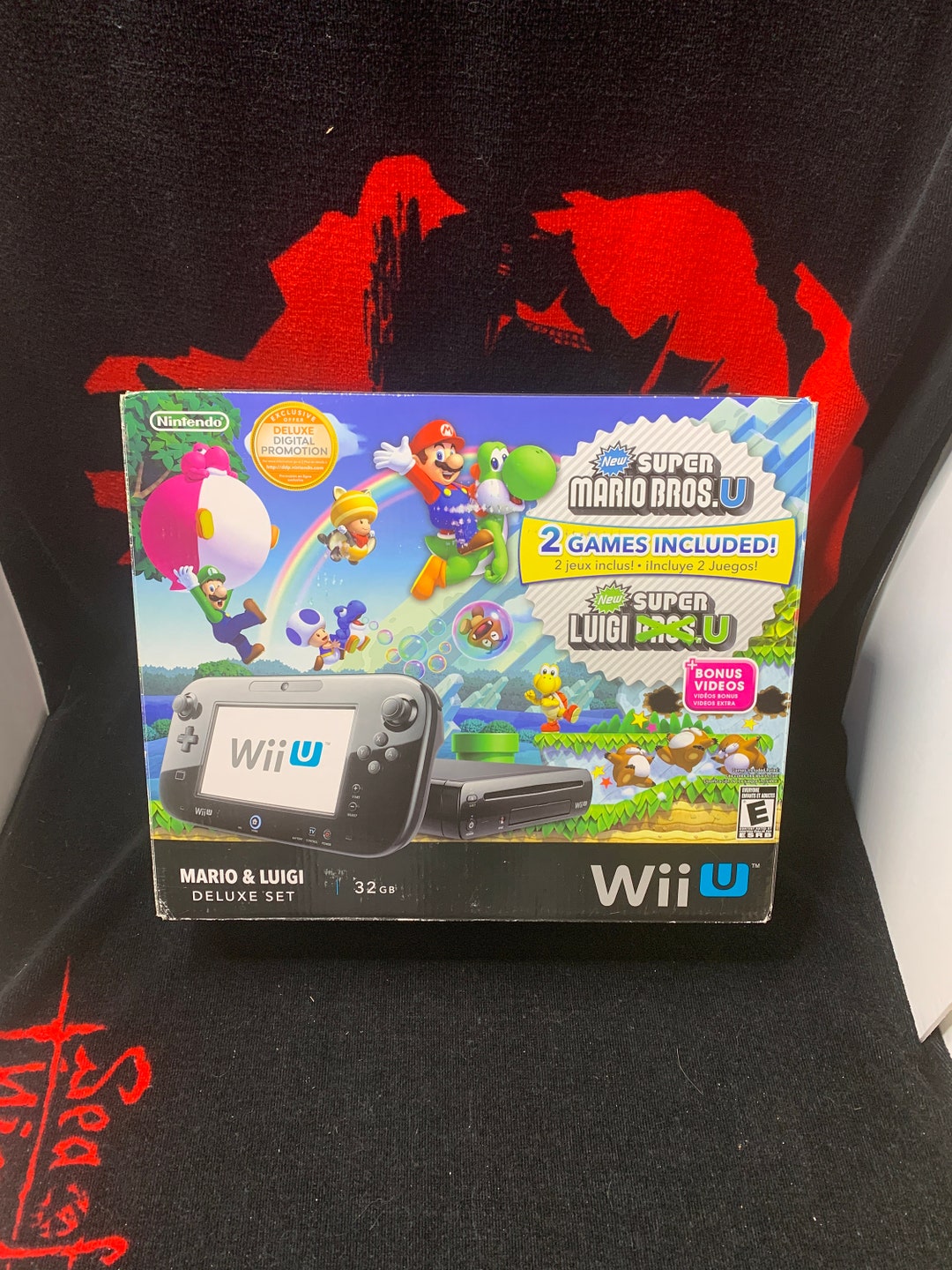 Nintendo Super Mario Bros.u Console Bundle. Fully Tested. - Etsy