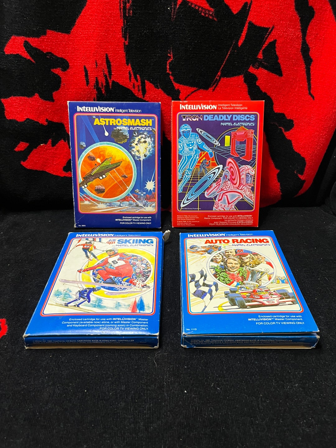 Mattel Intellivision Game Lot. 4 Games. Tested. - Etsy Australia