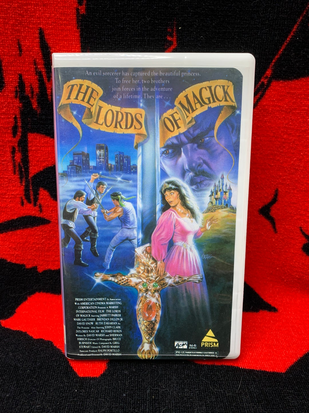 VHS Movie. the Lords of Magick. 1989 Release. Fully Tested. - Etsy