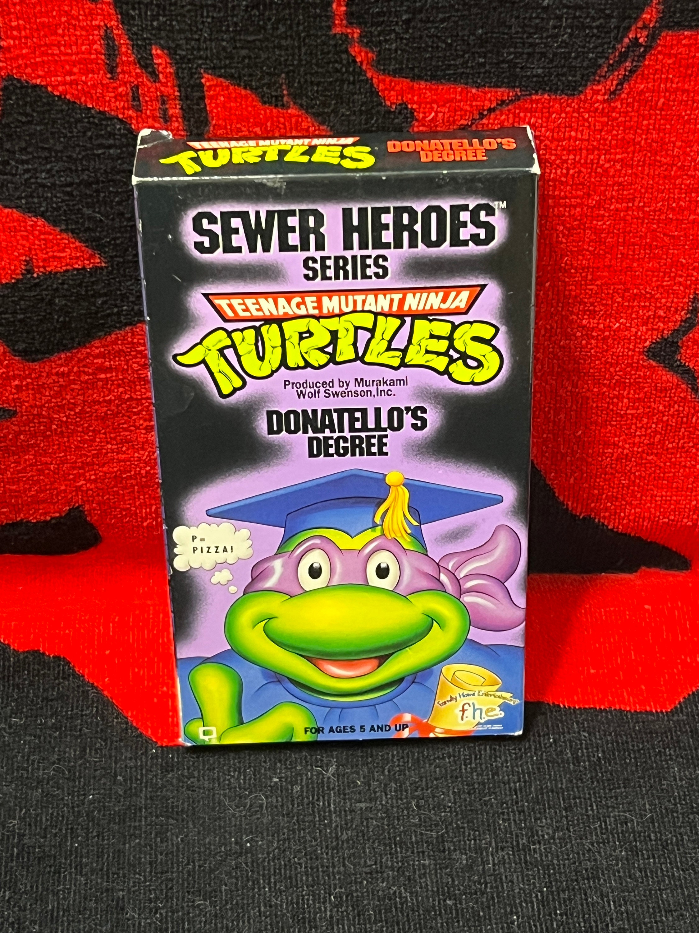 Teenage Mutant Ninja Turtles VHS. 1991. Tested - Etsy