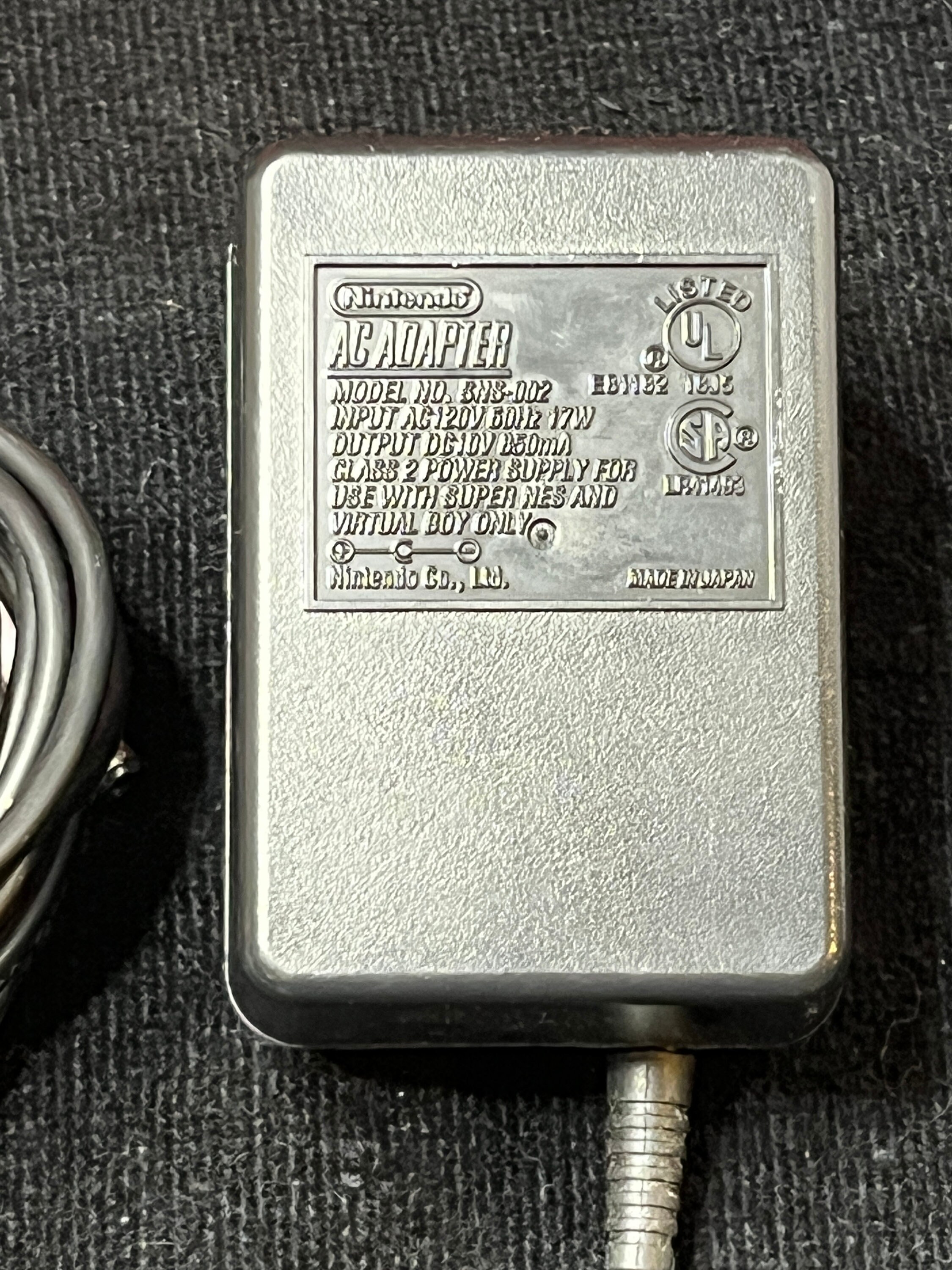 Super Nintendo Power Supply. OEM. Tested. - Etsy