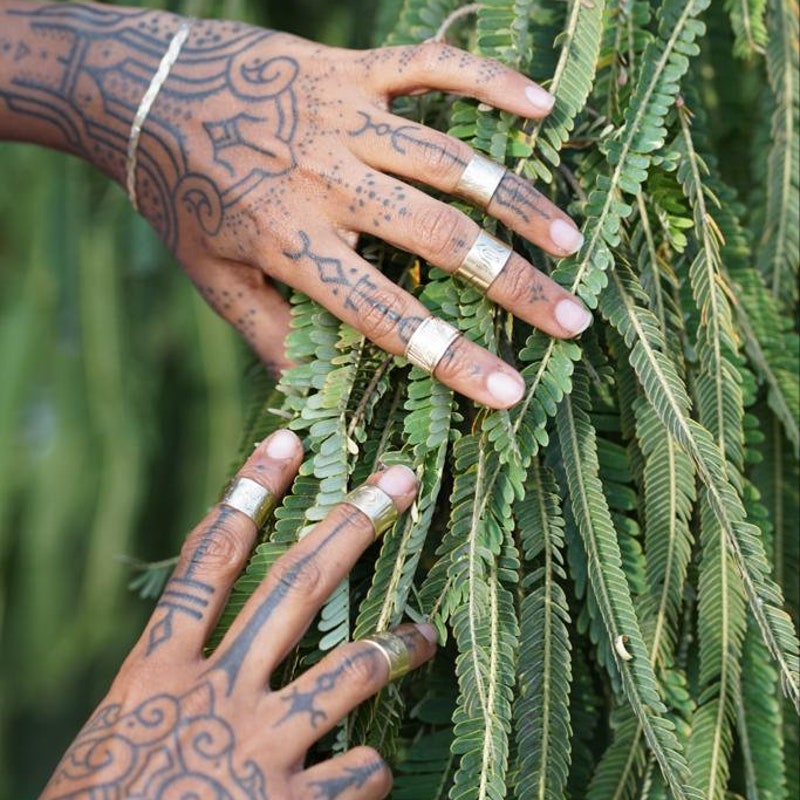 Mid Knuckle Ring - Etsy