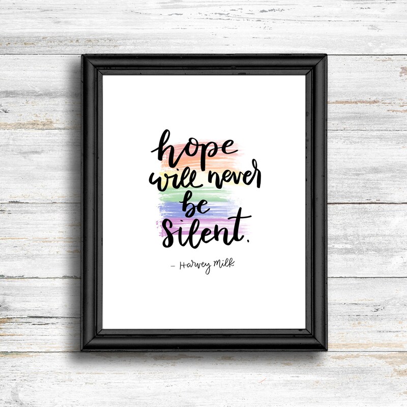 Bi Pride Poster - Etsy