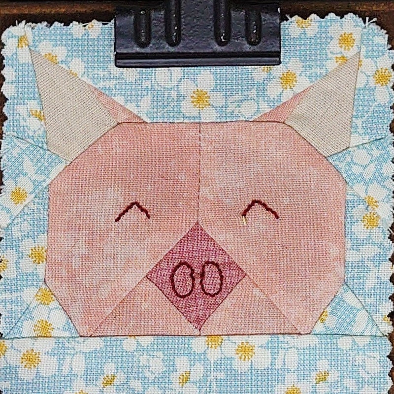 Pig Quilt Pattern - Etsy