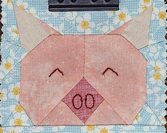 Pig Quilt Pattern - Etsy