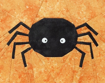 Spider Quilt Block Pattern - Etsy