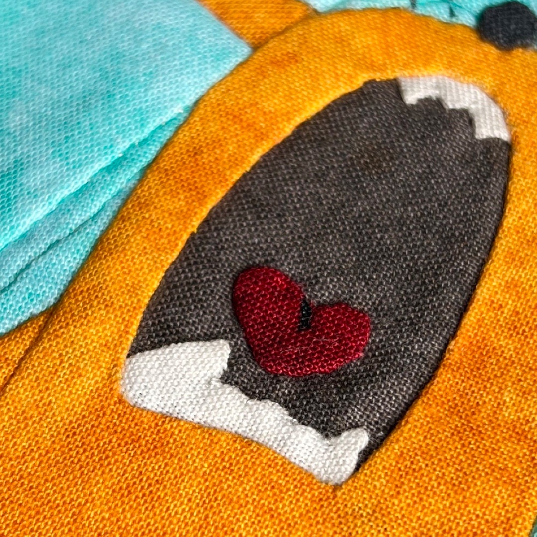 Ginger Cat Quilt Block Pattern Roar for More Cat Quilt - Etsy