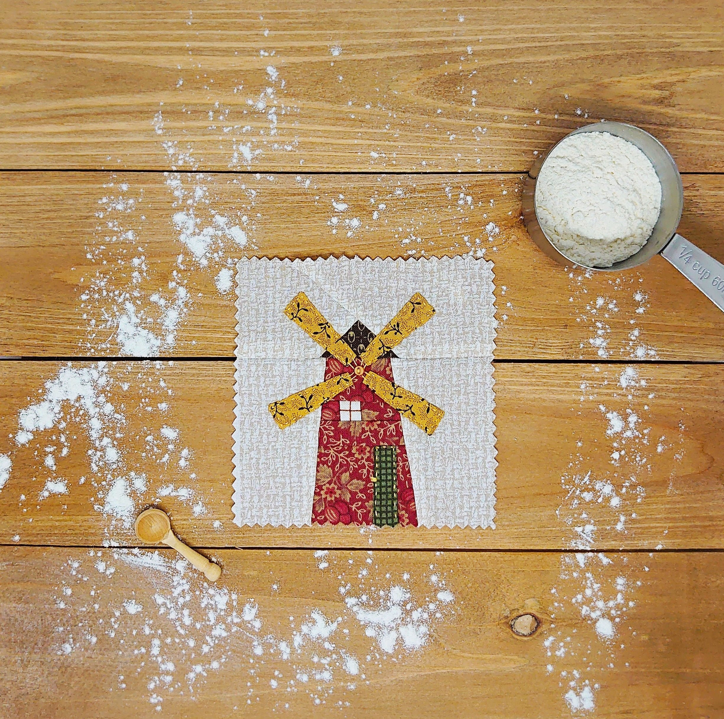 Quilt Block Pattern Windmill Quilt Block PDF Quilt Blocks - Etsy