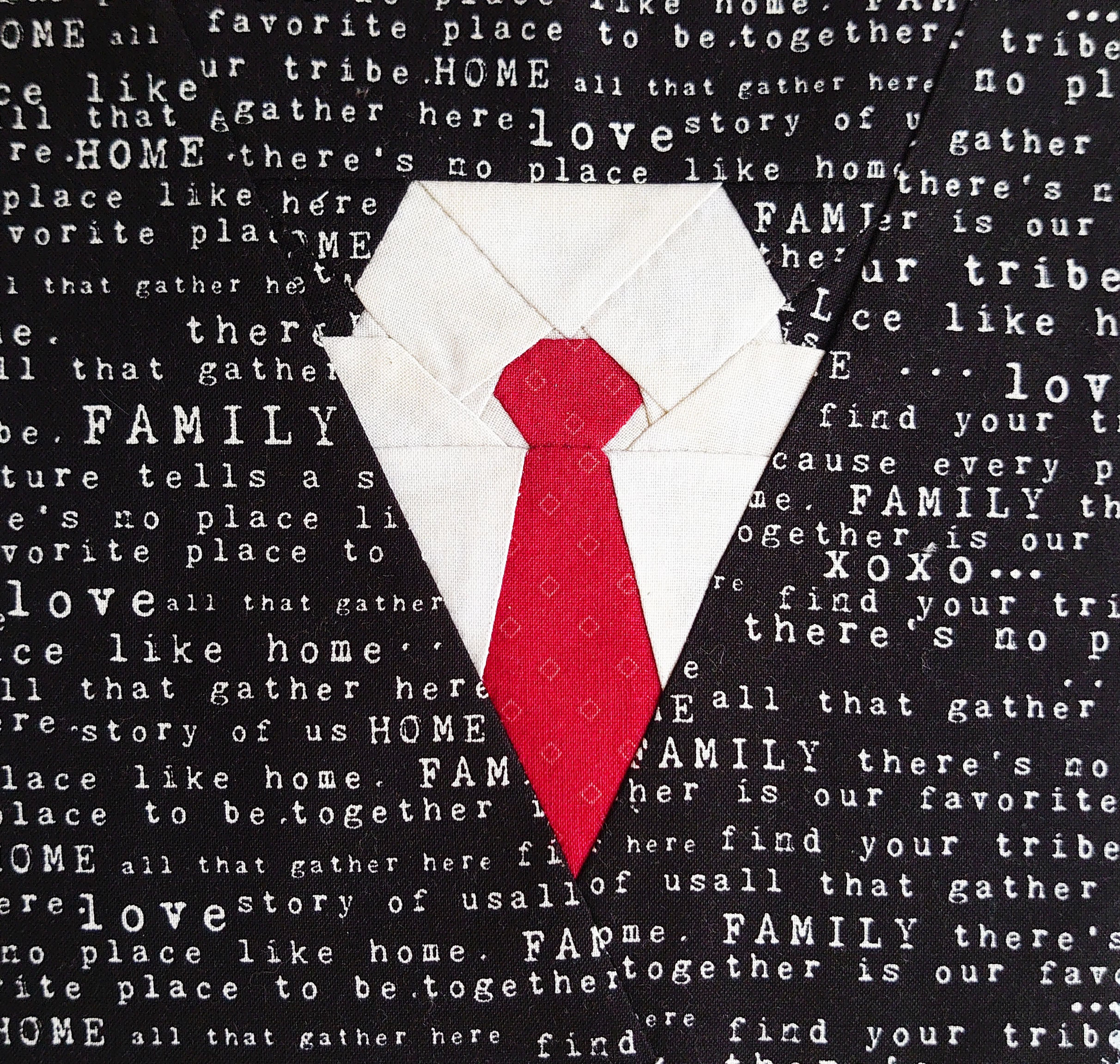 Quilt Block Pattern Fathers Day Quilt Block Fathers Day | Etsy