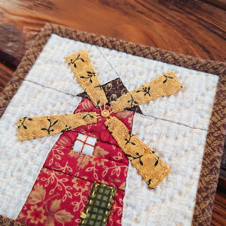 Quilt Block Pattern Windmill Quilt Block PDF Quilt Blocks - Etsy