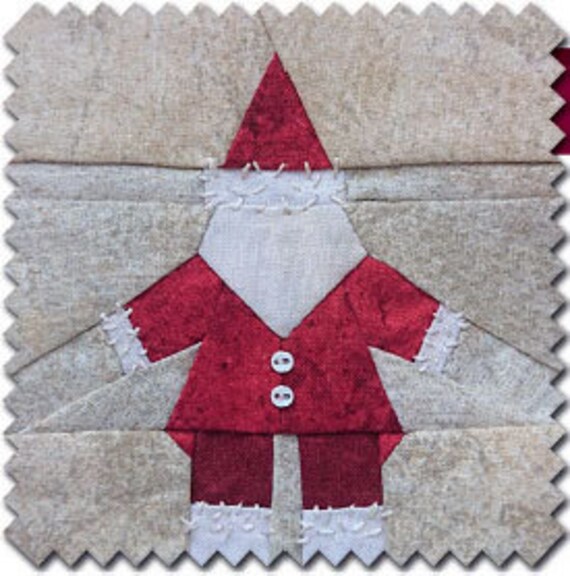 Santa Suit Quilt Pattern