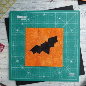 Halloween Quilt Blocks - Bat Quilt Block Pattern | Pdf Quilt Blocks - Etsy