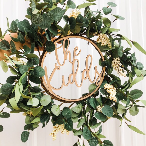 Custom Wreath - Etsy