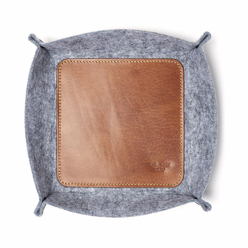 Personalized Felt Desk Organizer Handmade Gift for Office, Desk or ...