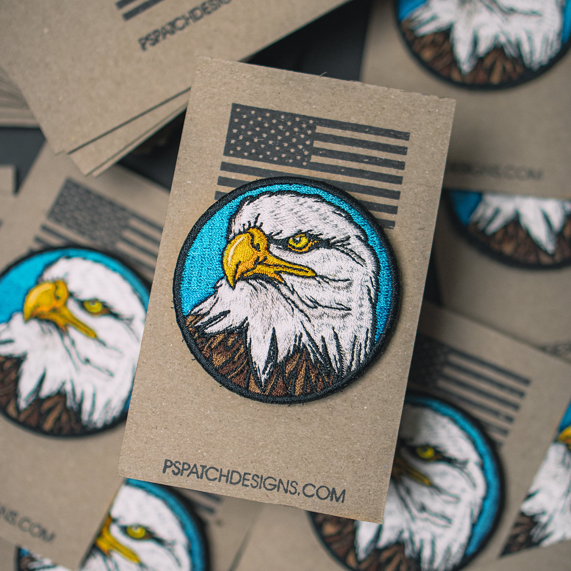 Wildlife V3 "american Bald Eagle" Morale Patch - Etsy