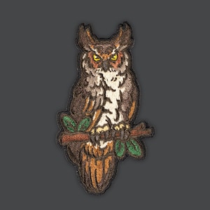 Owl - Morale Patch - Etsy