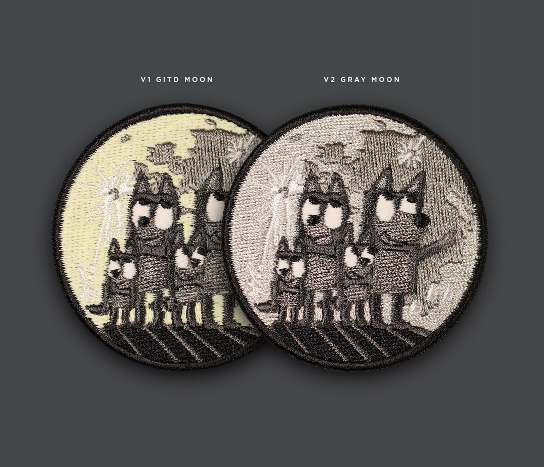 MOON DOGS - Morale Patch 2 Versions and Iron On - Etsy