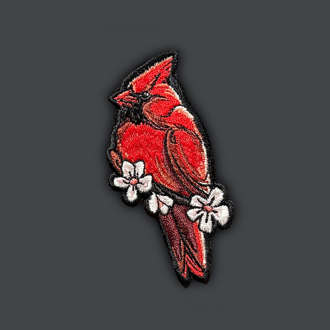 Adventure Wildlife "cardinal" Patch - Etsy