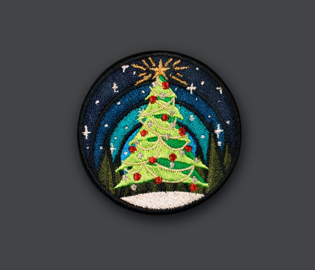 The Simple Life "christmas Tree" Morale Patch - Etsy