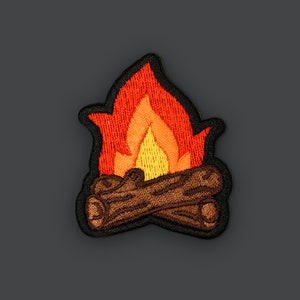 CAMPFIRE Morale Patch - Etsy
